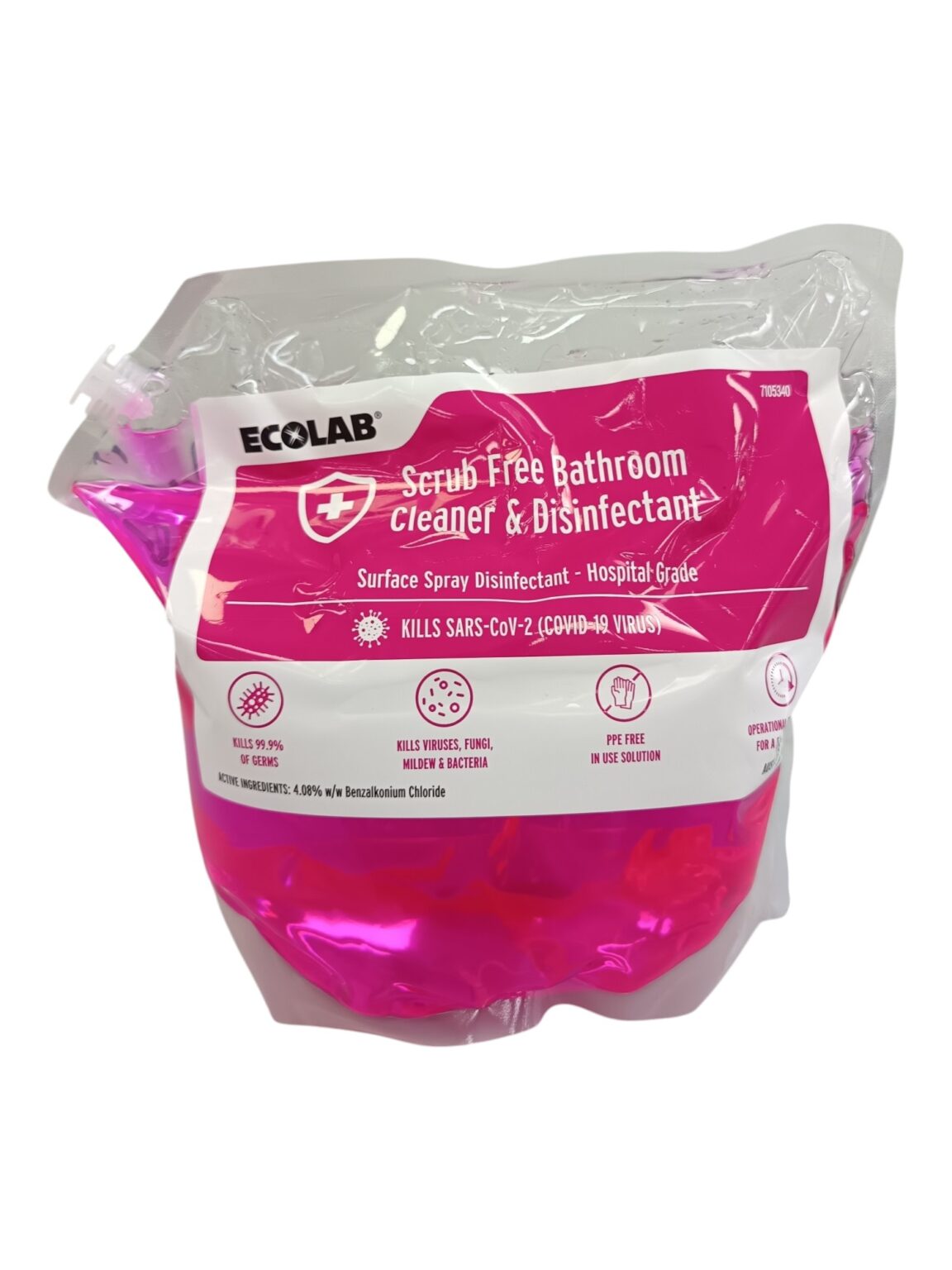 ECOLAB SCRUB FREE BATHROOM CLEANER (2 LITERS) - Brian Bell Chemicals